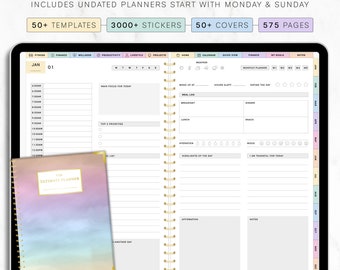 Digital Planner, Goodnotes Planner, Daily Digital Planner, iPad Planner ...