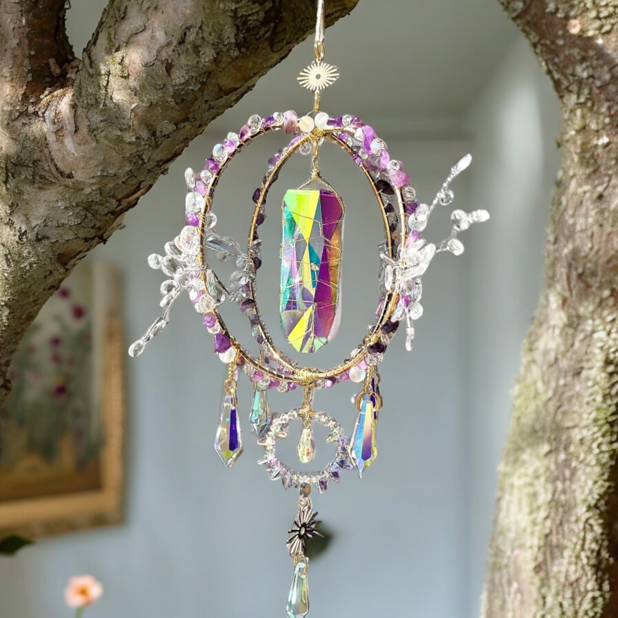 Suncatcher, Crystal Suncatcher, Rainbow Maker, Window Suncatcher ...