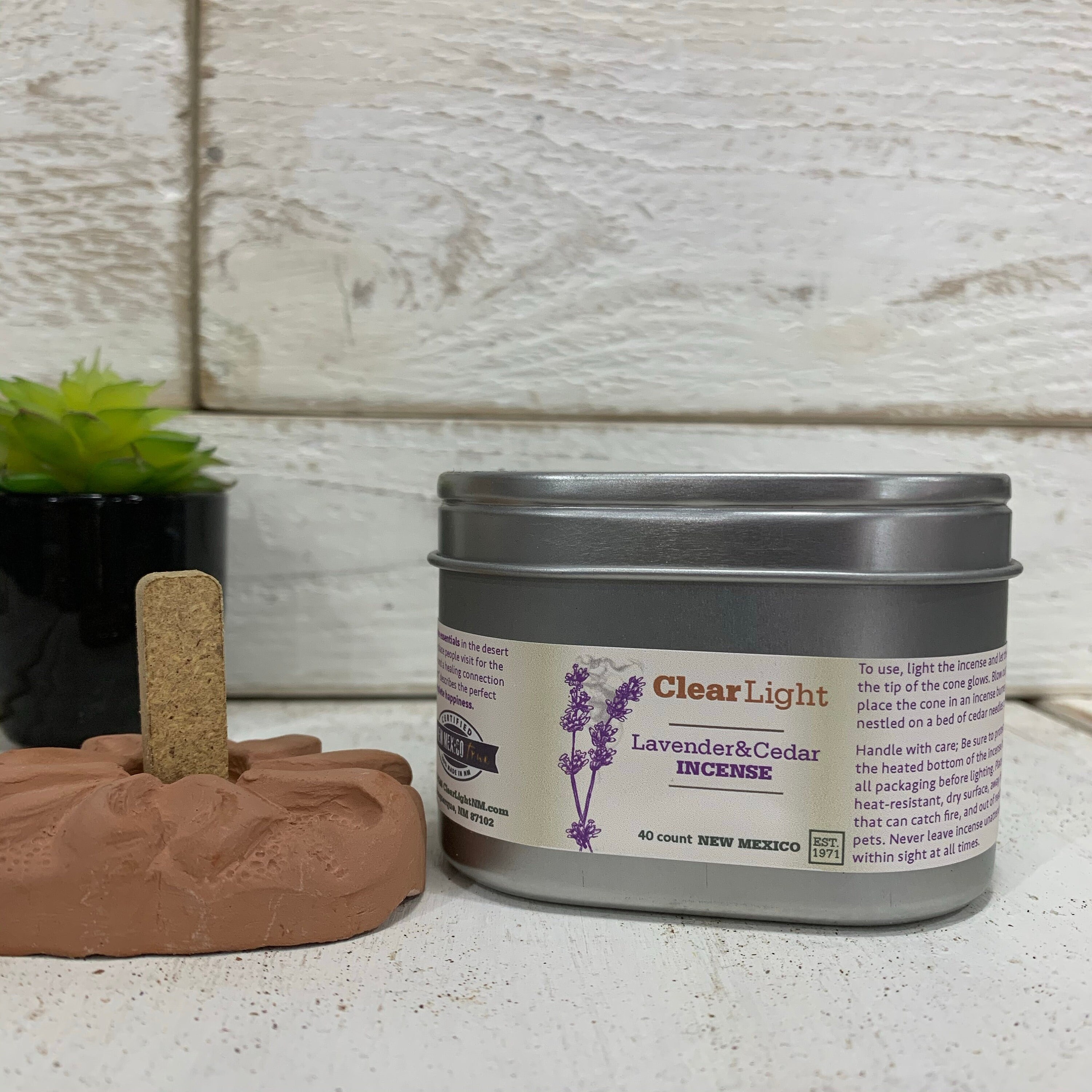 Cedar and Piñon Spirit Sticks - Incense Logs burned at Tamaya — Clear ...