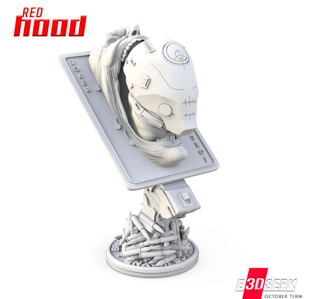 Red Hood Bust Resin Model Kit Fan Art Collectable Unpainted/unassembled ...
