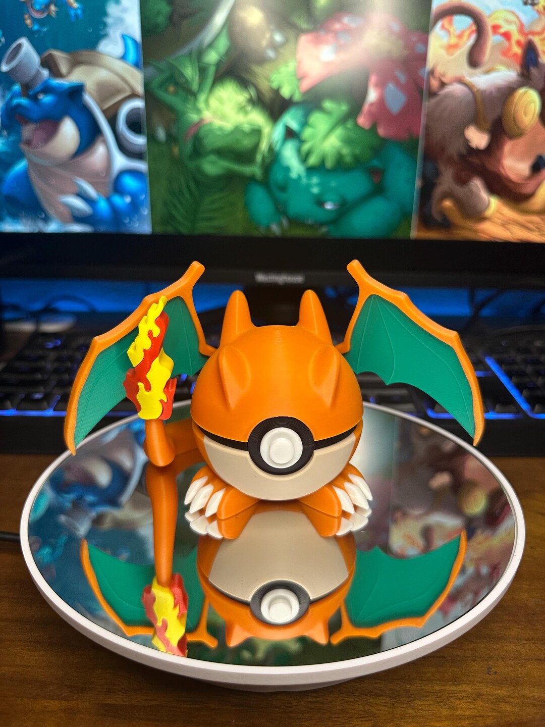 Pokéball Charizard Inspired 3D Printed Display Item, Perfect for ...