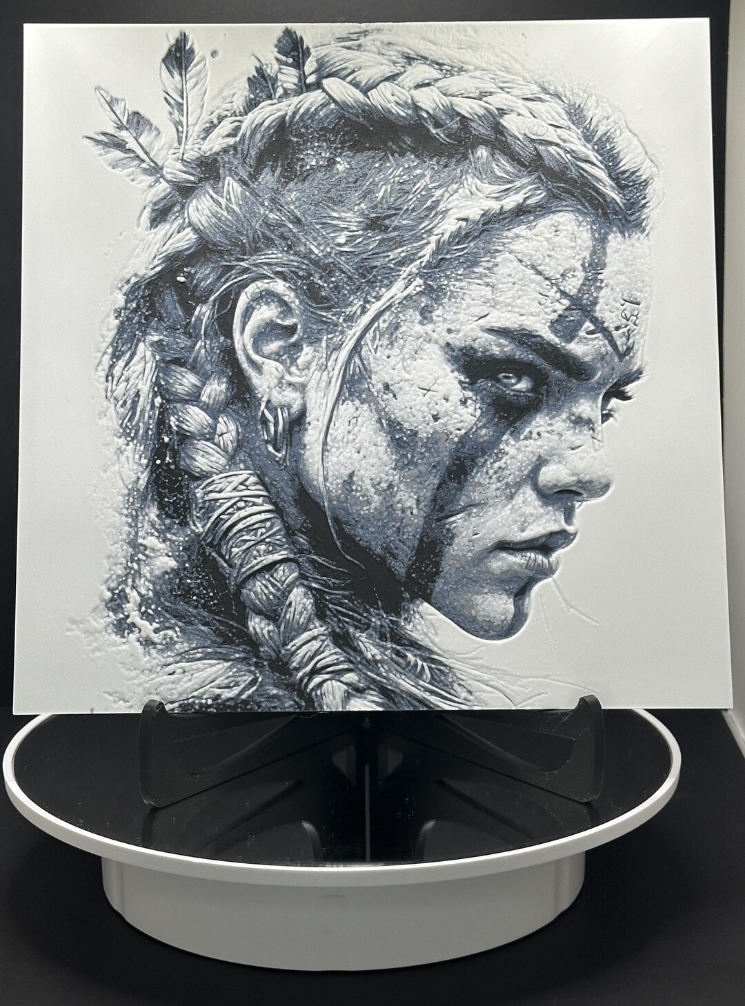 Print #11 Custom Fan Art 3D Printed Desktop or Wall Art 200mmx200mm ...