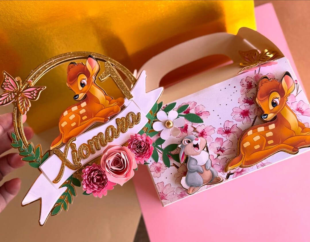 Bambi Cake Topper - Etsy