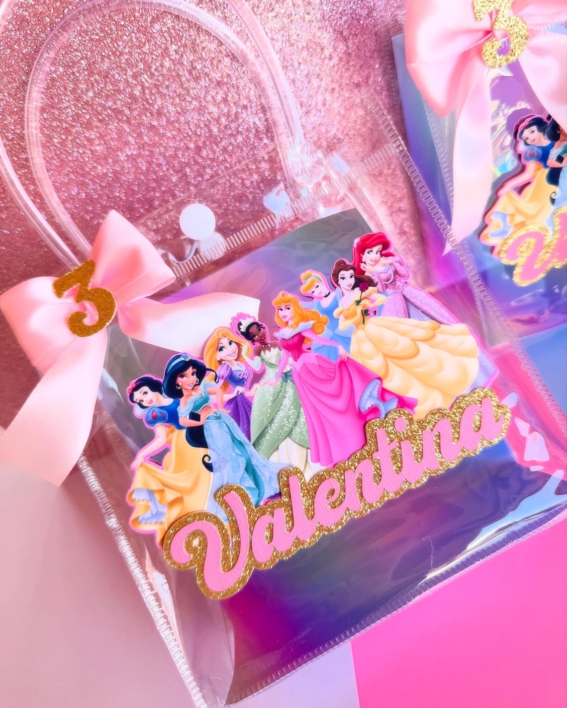 Princess Birthday Favor Bags / Princess Party Favors - Etsy