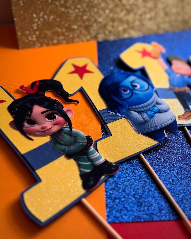 Pixar Birthday Centerpieces - Etsy