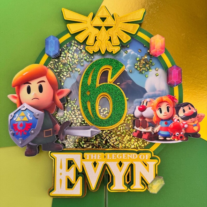 Zelda Cake Topper - Etsy