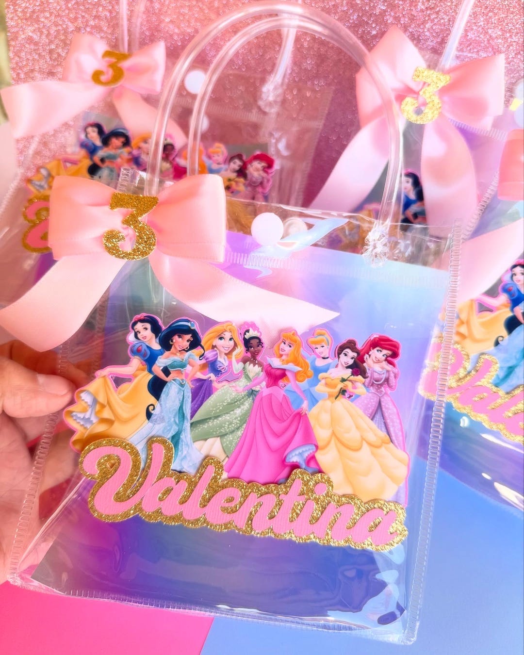 Princess Birthday Favor Bags / Princess Party Favors - Etsy