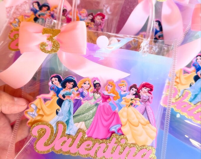 Princess Birthday Favor Bags / Princess Party Favors - Etsy