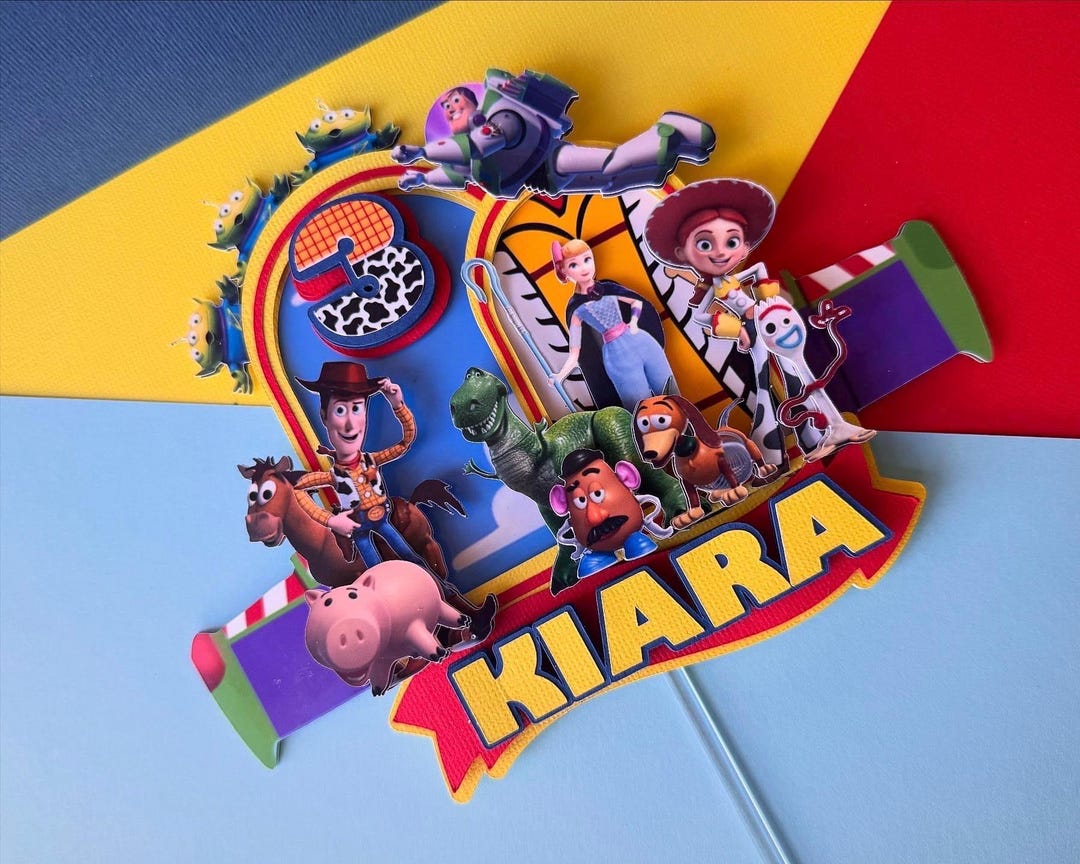Toy Story Cake Topper - Etsy