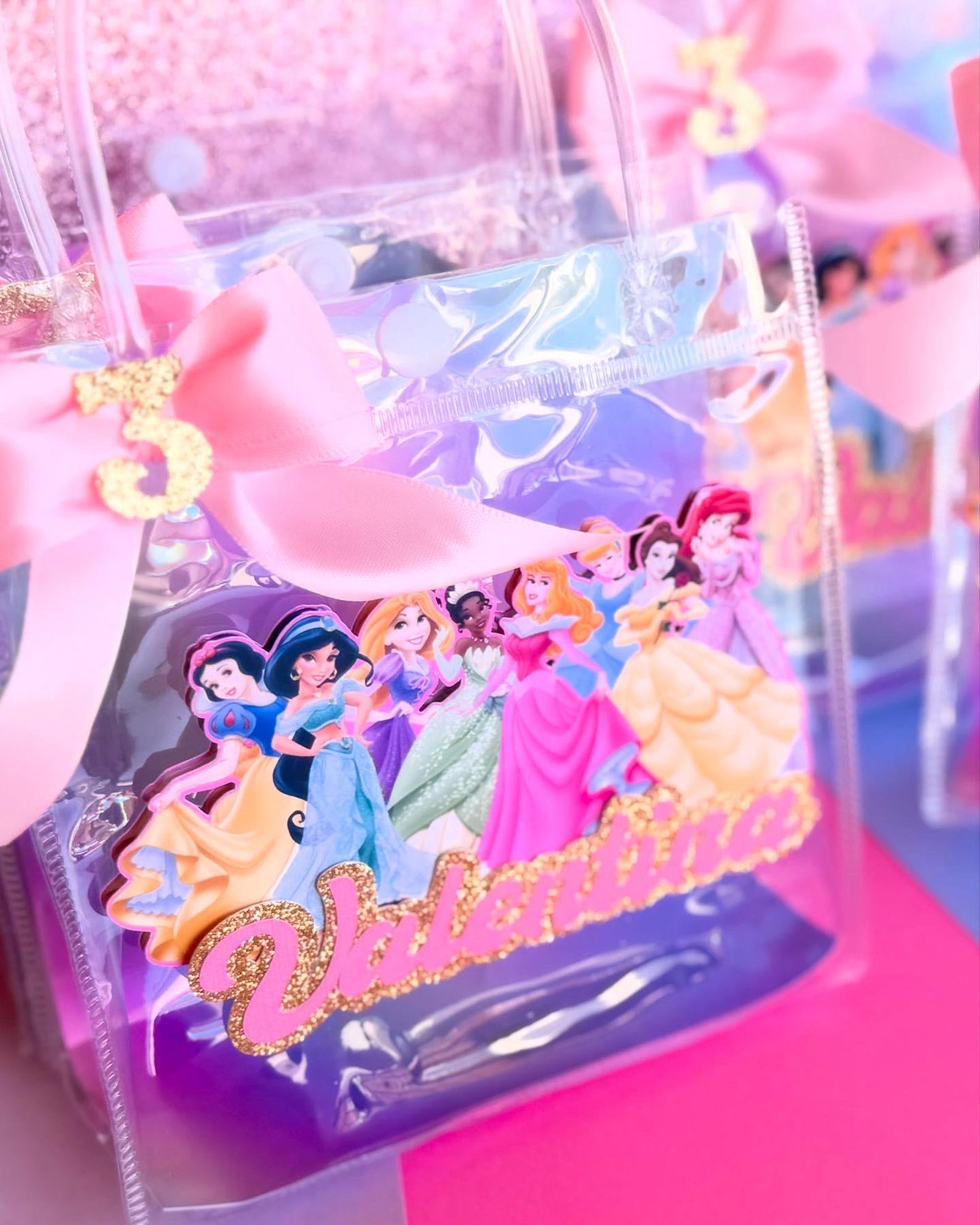 Princess Birthday Favor Bags / Princess Party Favors - Etsy