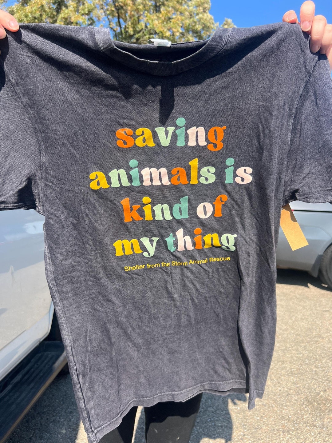 Saving Animals is Kind of My Thing T-shirt - Etsy
