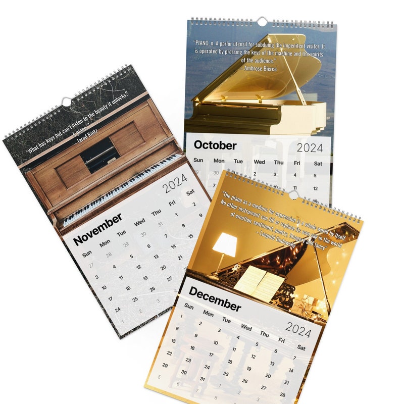 Modern Calendar - Etsy