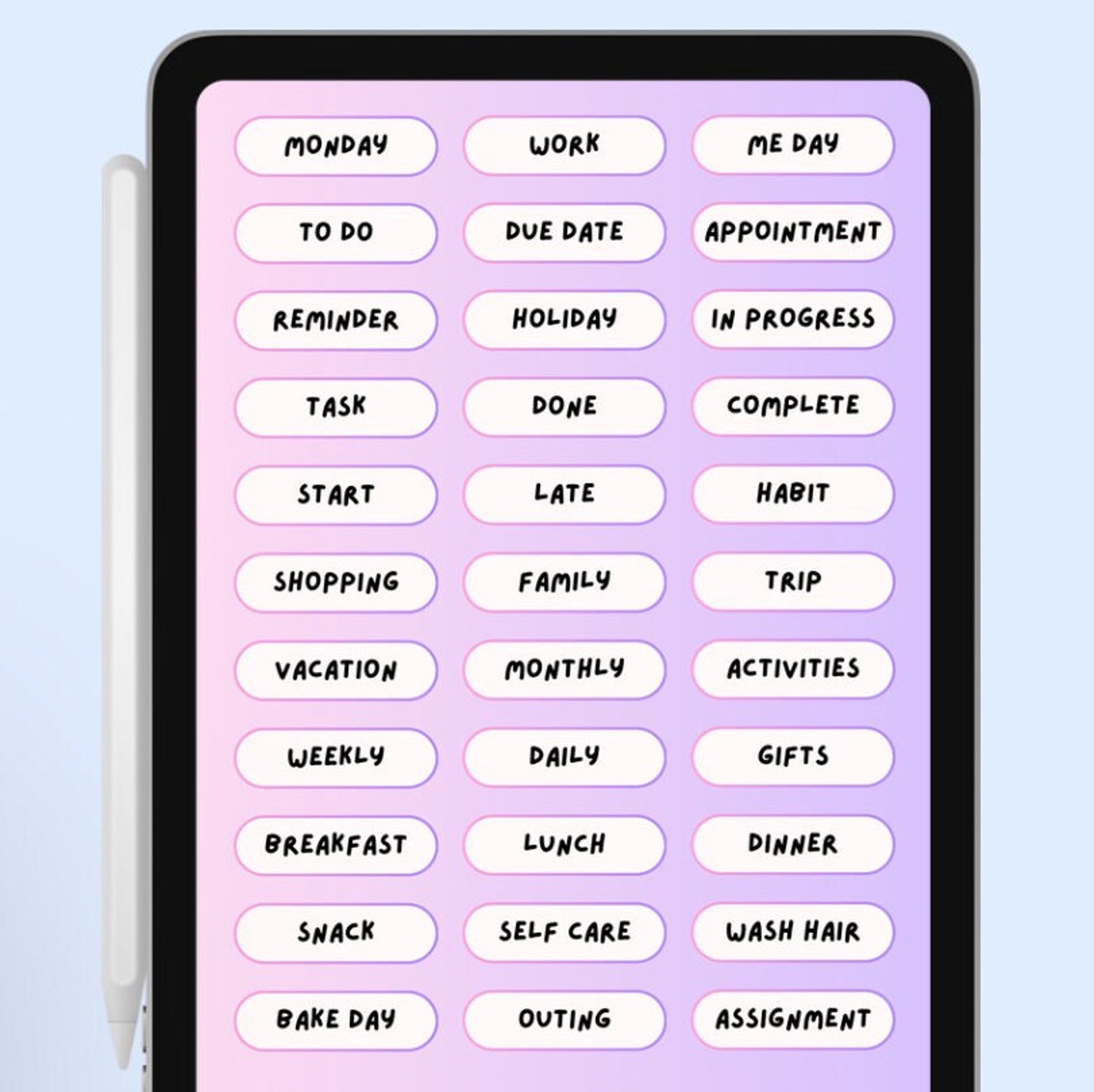 Digital Sticky Notes, Digital Planner Stickers for Goodnotes - Etsy