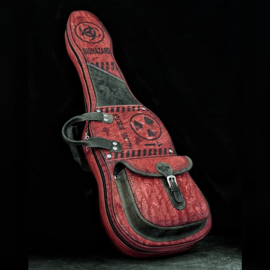 Leather Guitar Bag, Electric Guitar Case, Guitar Case, Electric Guitar ...