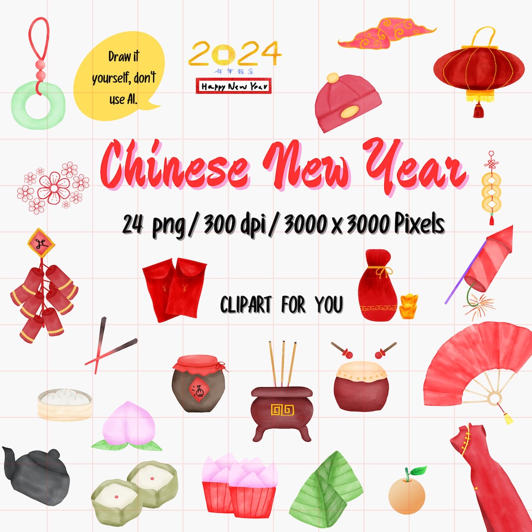 Chinese New Year Clip Art/chinese New Year Illustrations/clip Art About ...