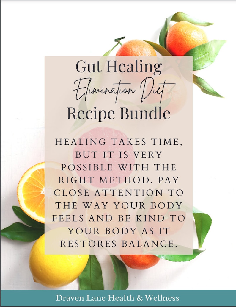 Gut Healing Recipe Bundle: Nourishing Elimination Diet -breakfast ...