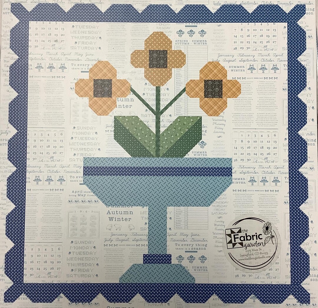 Calico Birds Quilt Kit by Lori Holt of Bee in My Bonnet - Etsy