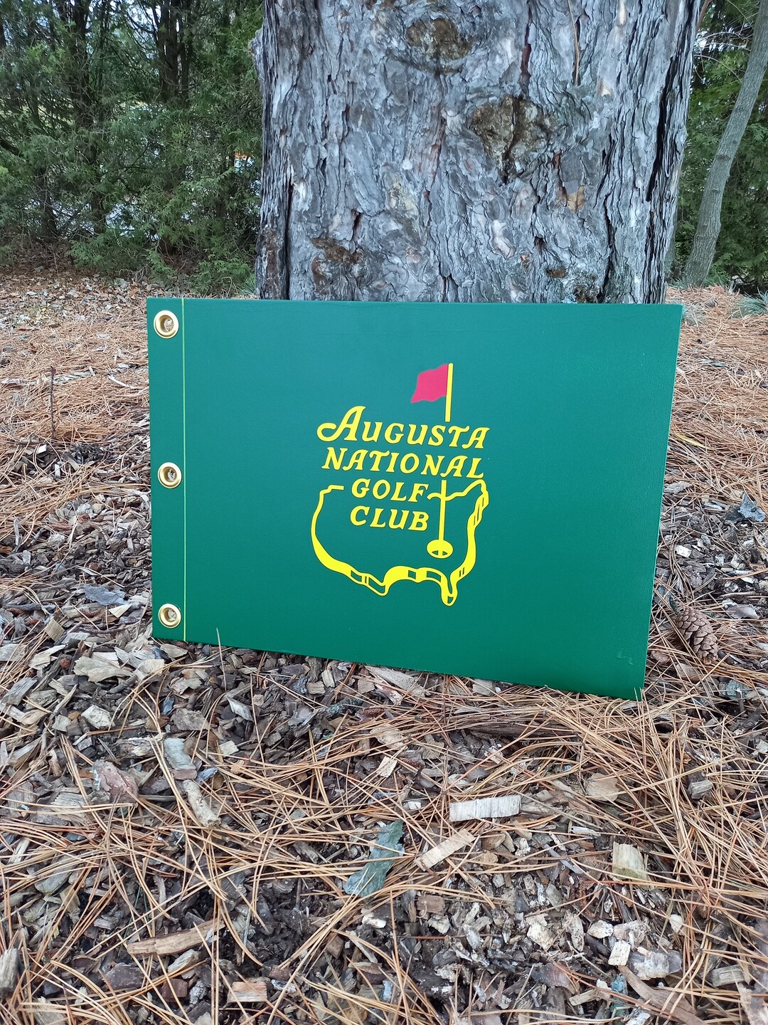 Augusta National Golf Club Wooden Flag - Etsy
