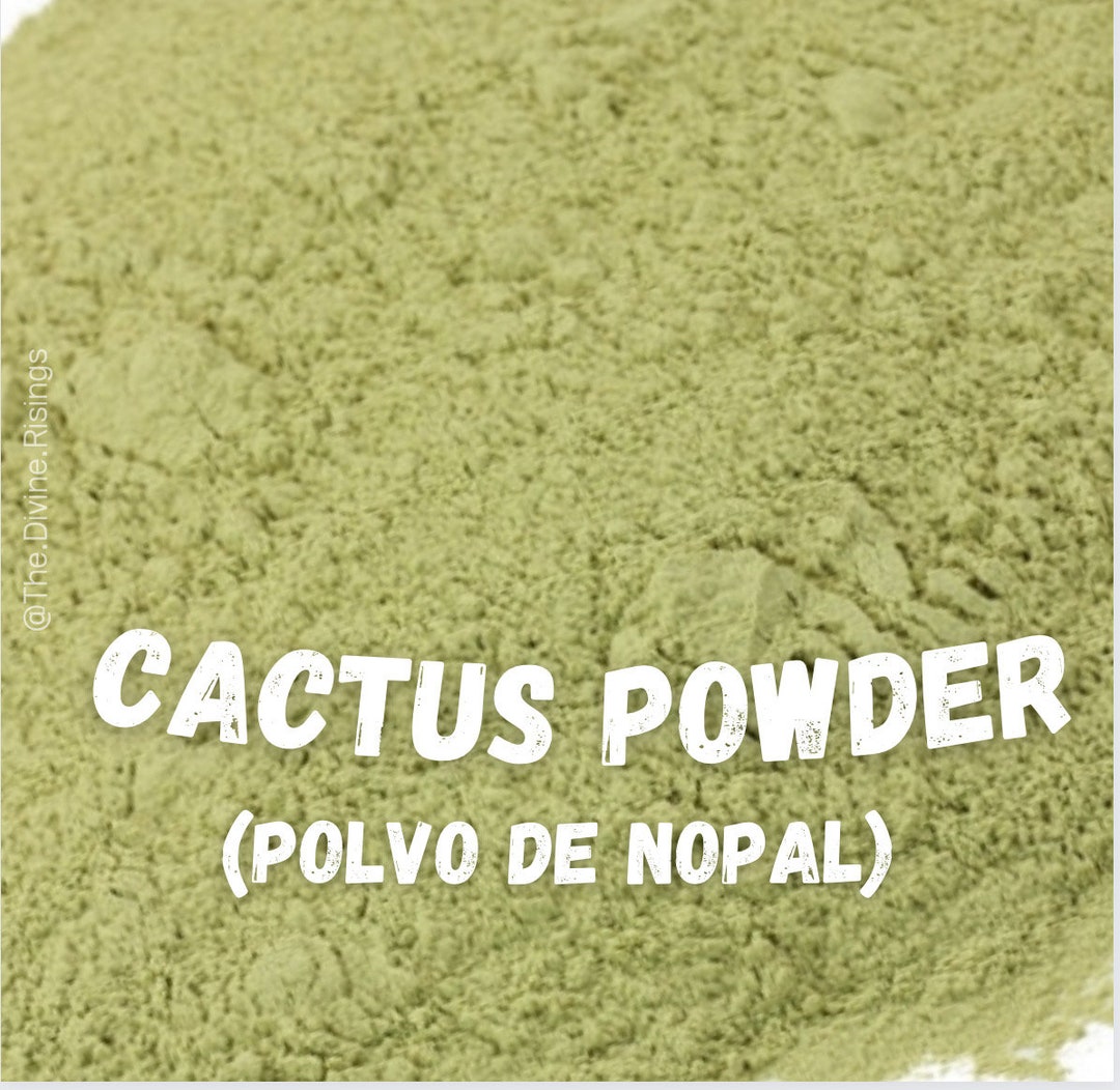 Dried Nopal Powder , Prickly Pear Cactus Powder, Polvo De Nopal - Etsy