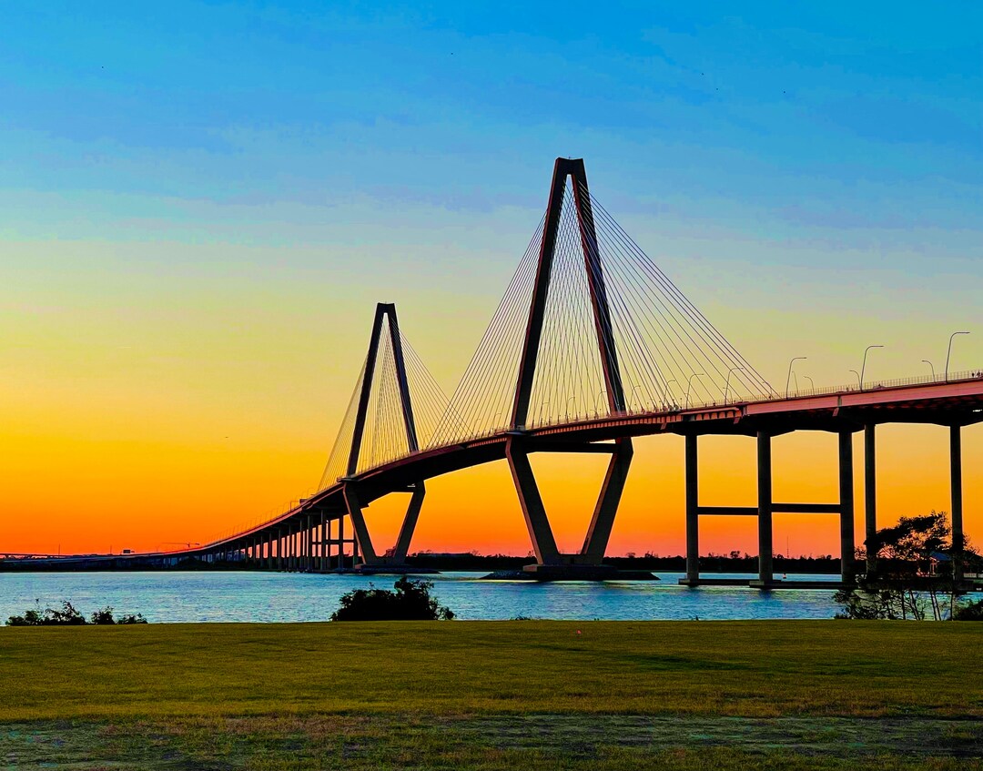 Arthur Ravenel Bridge Etsy