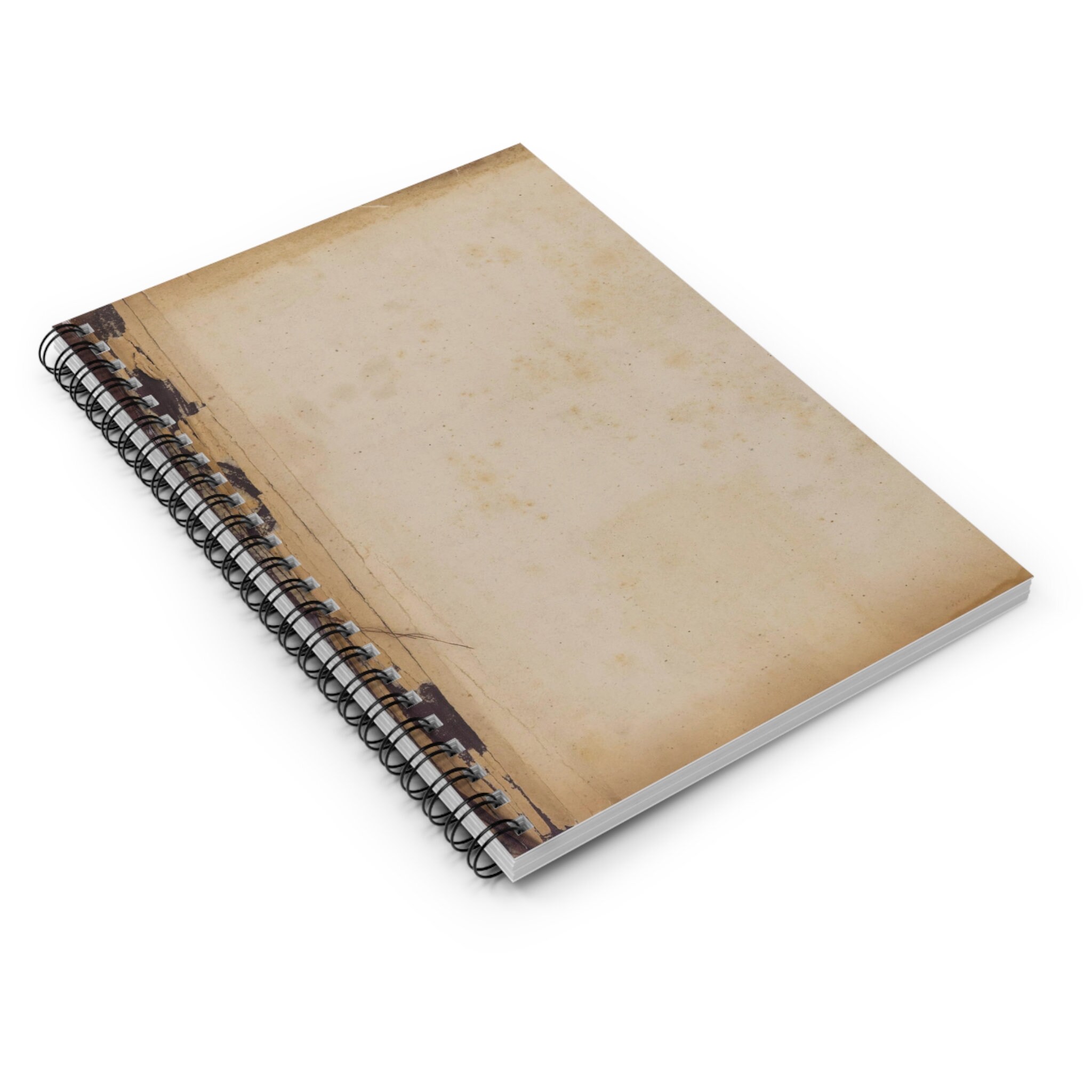 Vintage/antique Book Cover Spiral Notebook Ruled Line - Etsy