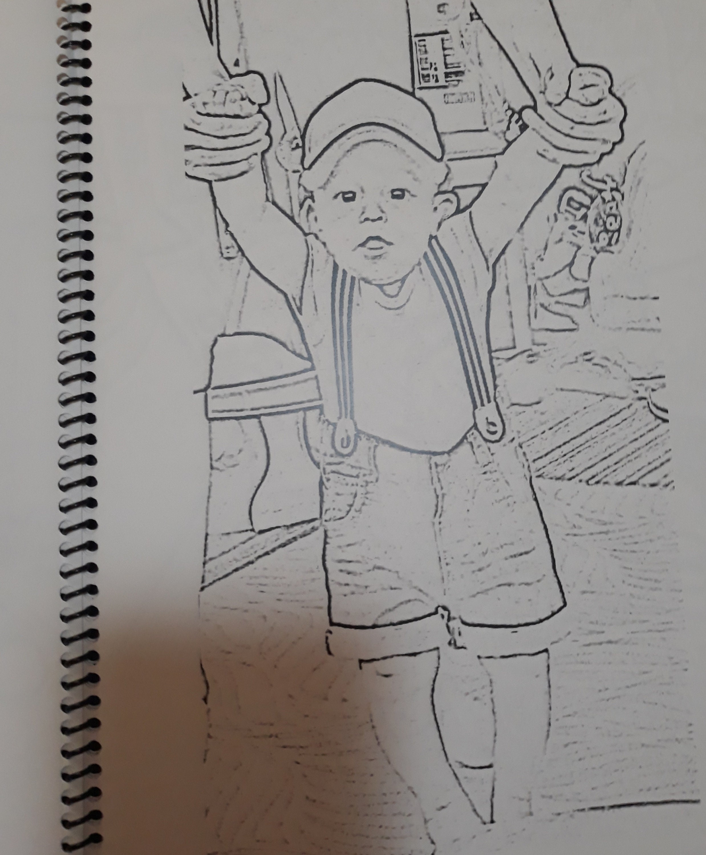 Custom Personalized Coloring Book - Etsy