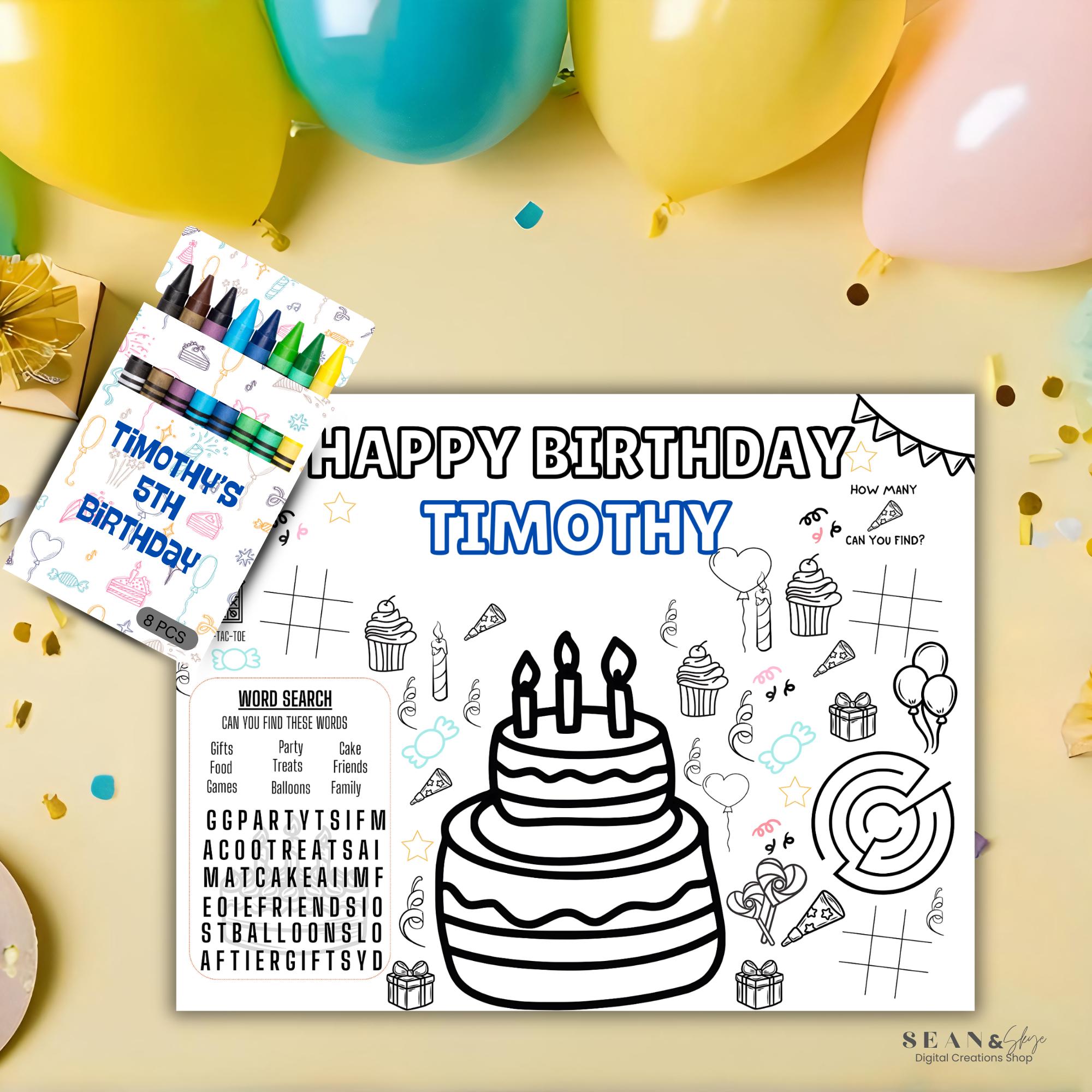 8pcs Crayon Box Template, DIY Party Favors, Crayon Holder, Crayon ...