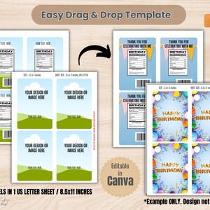 Capri Sun Template, Capri Sun Party Favor, Juice Pouch Label, Birthday ...