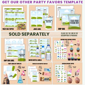 Paper Crimps for Chip Bag Template, Chip Bag Crimp PNG File, Party ...