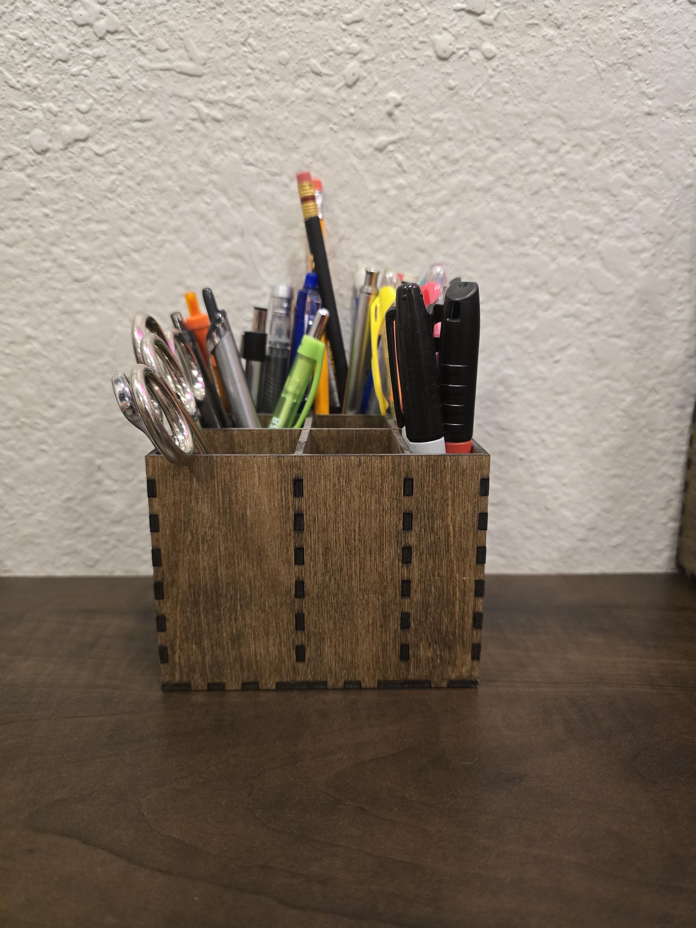 Desktop Organizer DIGITAL FILE ONLY, Designed for Laser Cutters ...