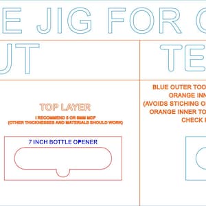 7" Bottle Opener 3 Jig Combo Pack DIGITAL FILE SVG for Laser Engravers ...