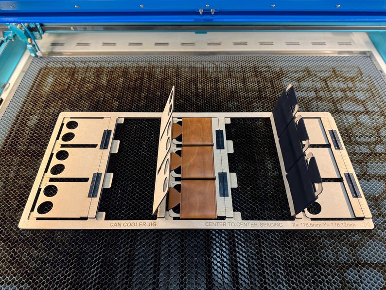 15ct CAN COOLER JIG, 400x900mm, Digital File, Svg for Laser Engravers ...