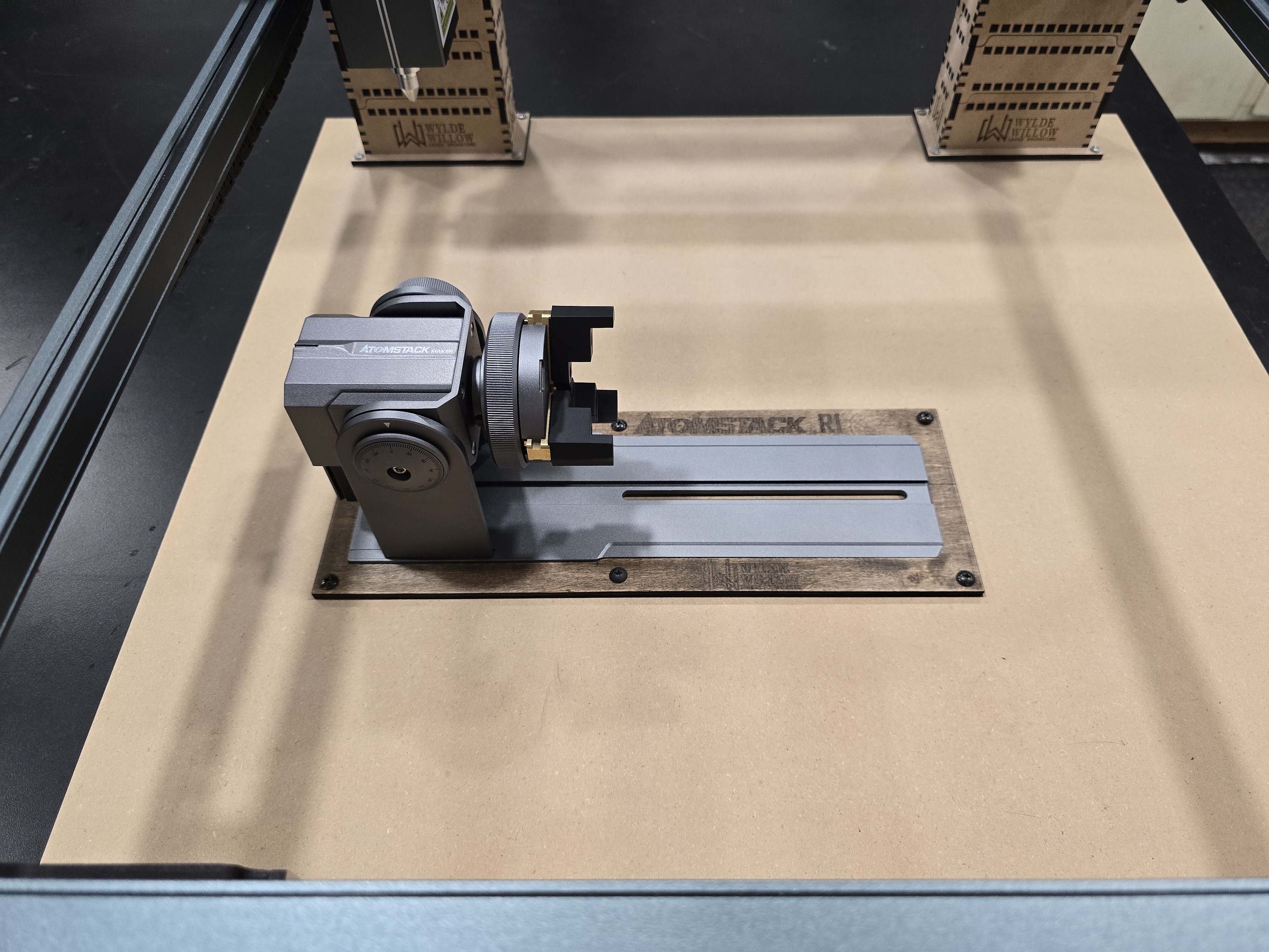 Atomstack R1 Rotary Base Plate Jig. DIGITAL FILE ONLY - Etsy