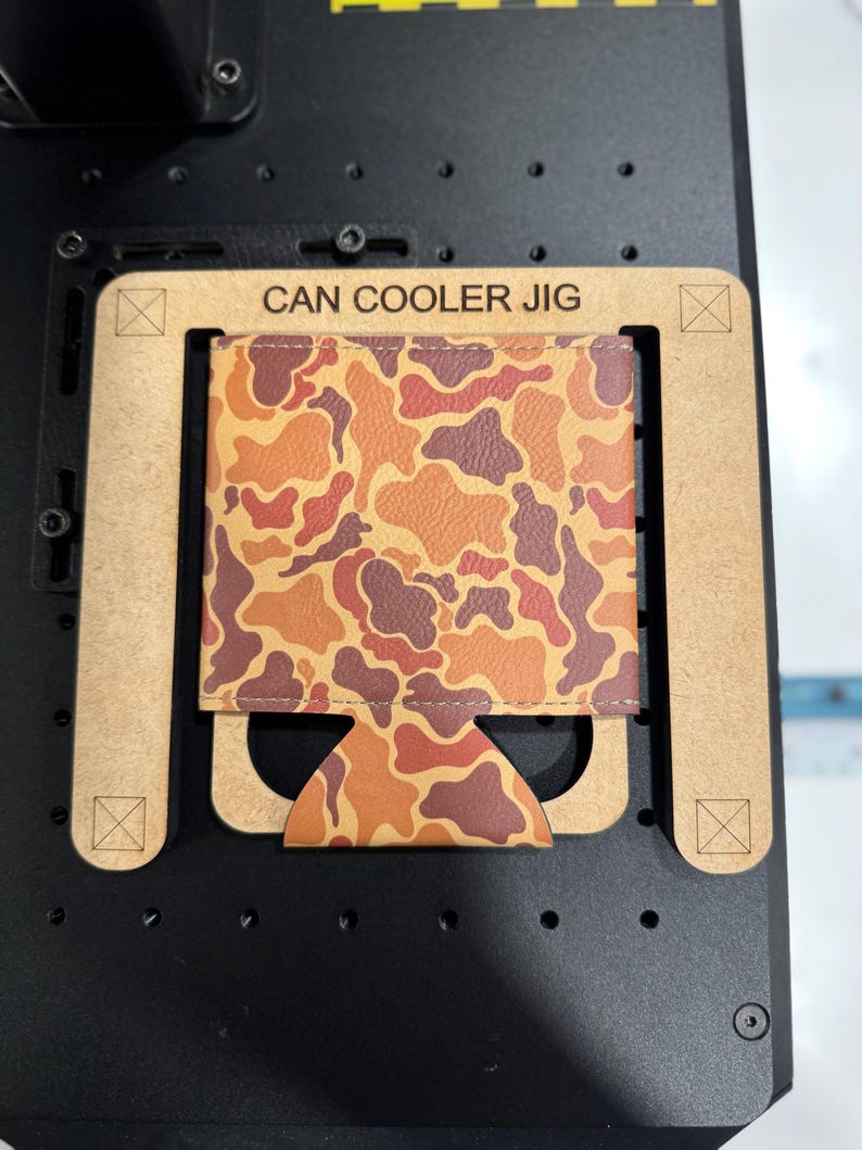 Single CAN COOLER ( Duster ) JIG, Digital File, Svg for Laser Engravers ...