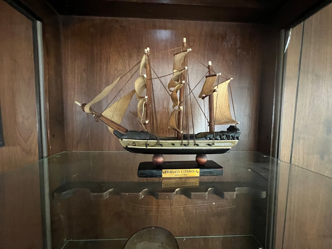 Mid-century Spanish Carved Armada Style Model Ship the fragata Espanola, 1780 - Etsy