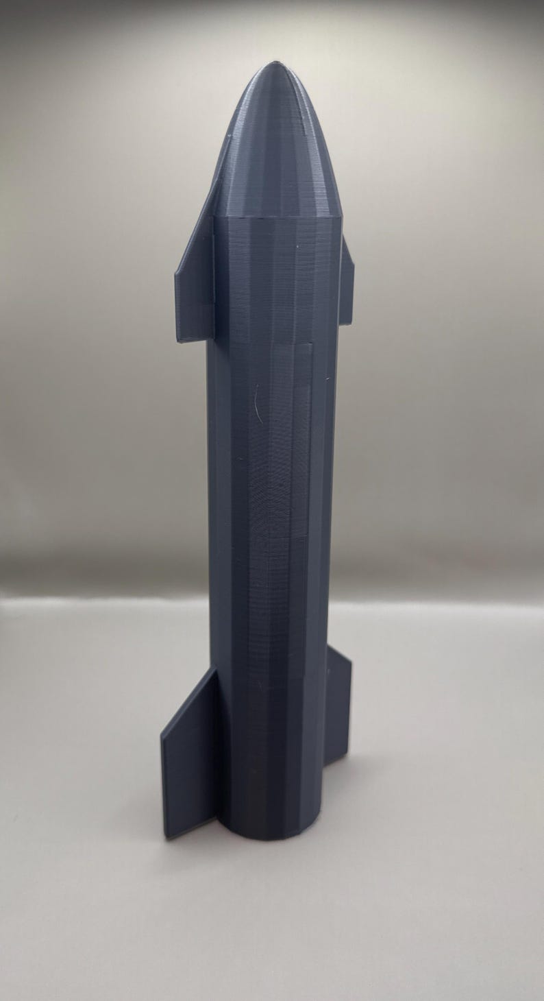 Spacex Starship 3D Printed Model - Etsy