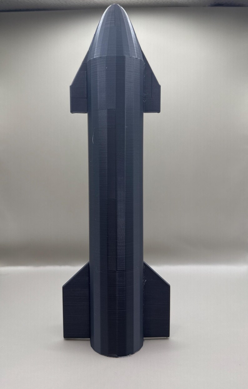 Spacex Starship 3D Printed Model - Etsy