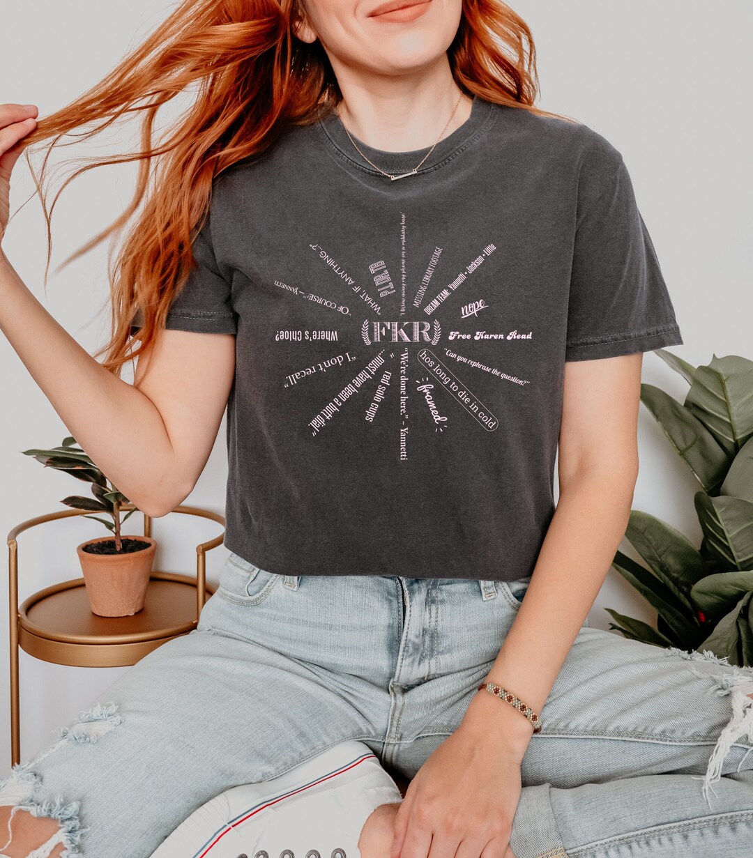 FKR Quotes Tshirt / Karen Read Trial Shirt Gift / Free Karen Read Tee ...