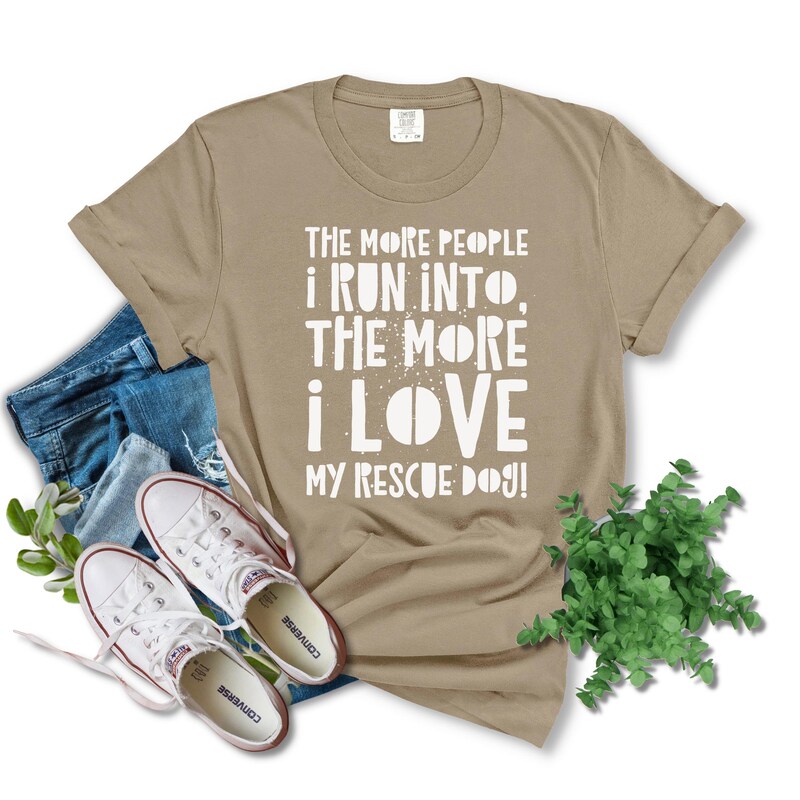 I Love My Rescue Dog - Etsy
