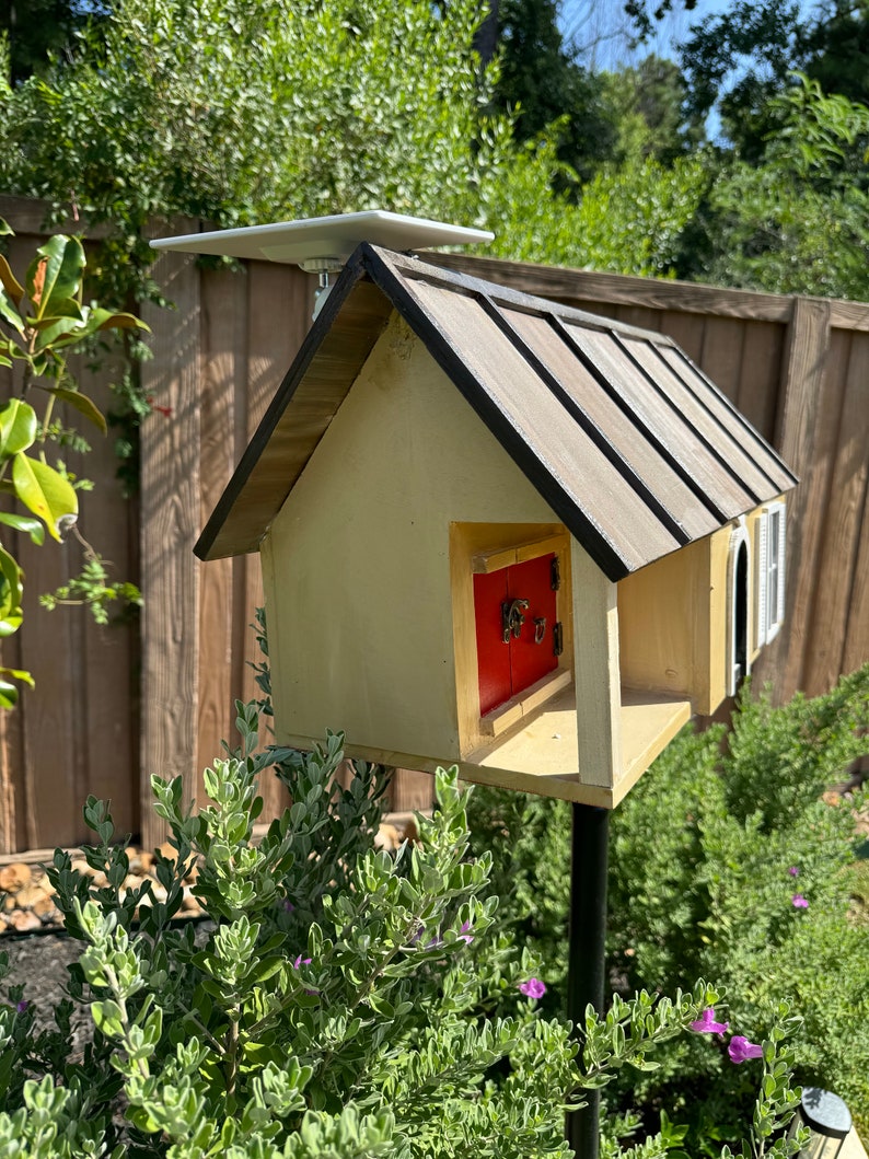 Selfie Birdhouse / Inside-out / Bird Living Room With Camera / One-of-a ...