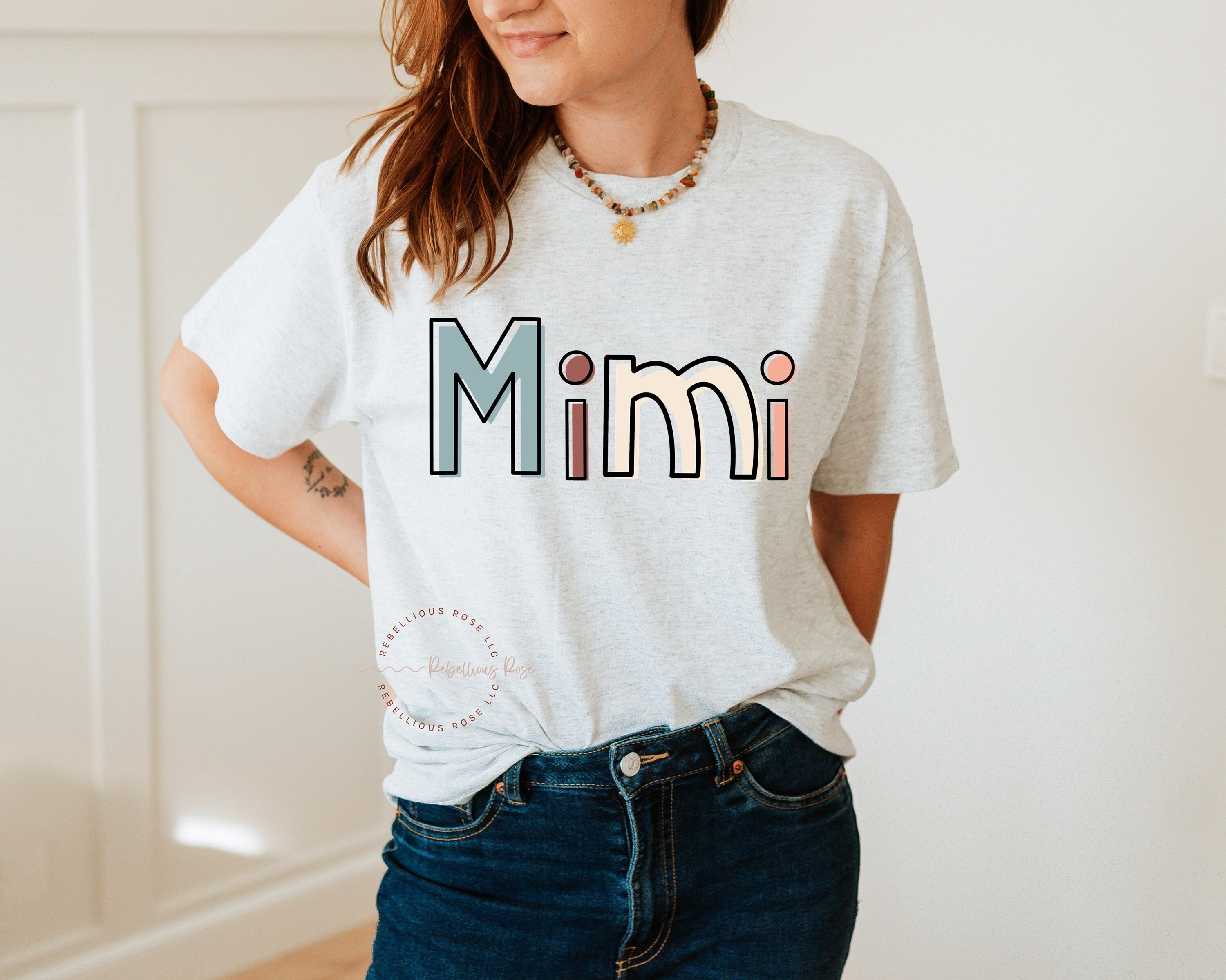 Mimi Custom PNG Mother's Day Nana Mama Granny Grandma Memaw Ma - Etsy