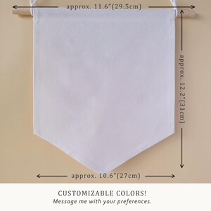 Custom Baby Banner Embroidered Monogram Wall Art, Hospital Birth ...