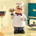 Smiling Chef Figurines Resin Chef Statue Cartoon Restaurant Chef ...