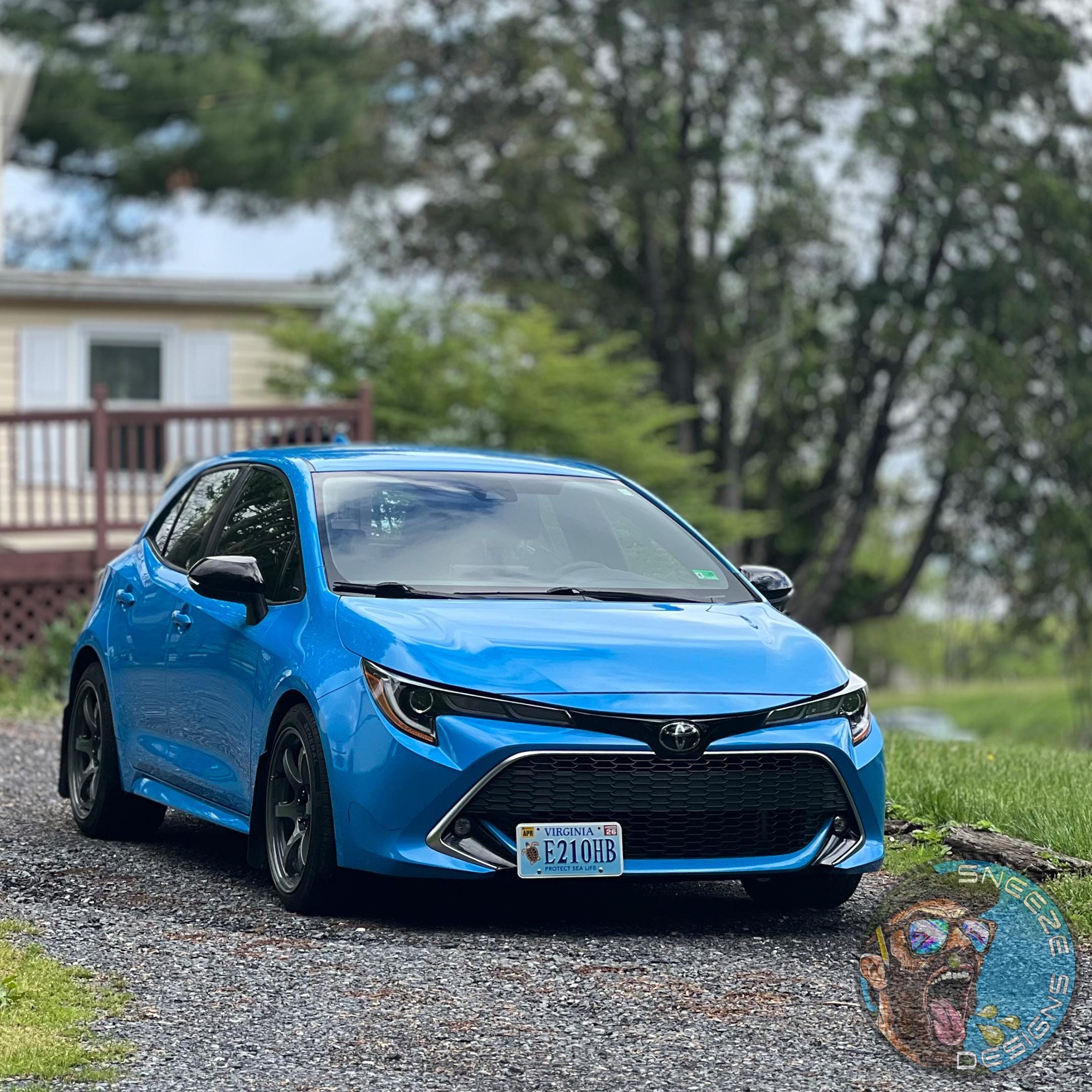 Toyota Corolla License Plate Bracket Relocation Kit - (set of 2) [2019 ...