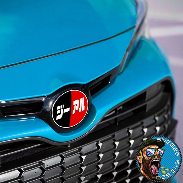 Toyota Emblem Overlay Decal Stickers - Etsy