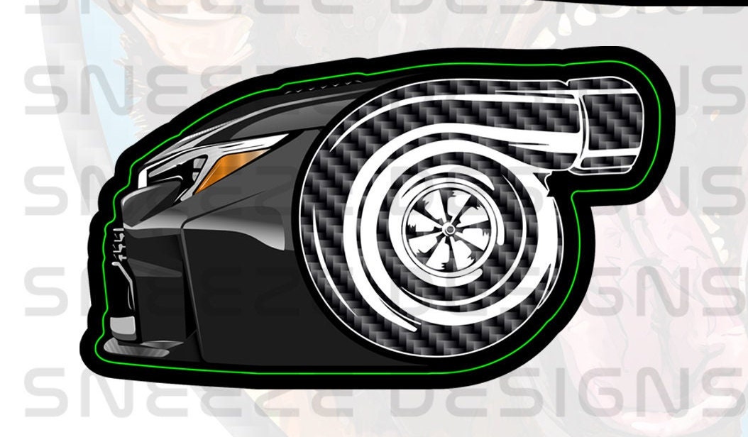 GR Corolla Stickers Turbo Chibi V2 3x3 Inches Printed GR Corolla - Etsy