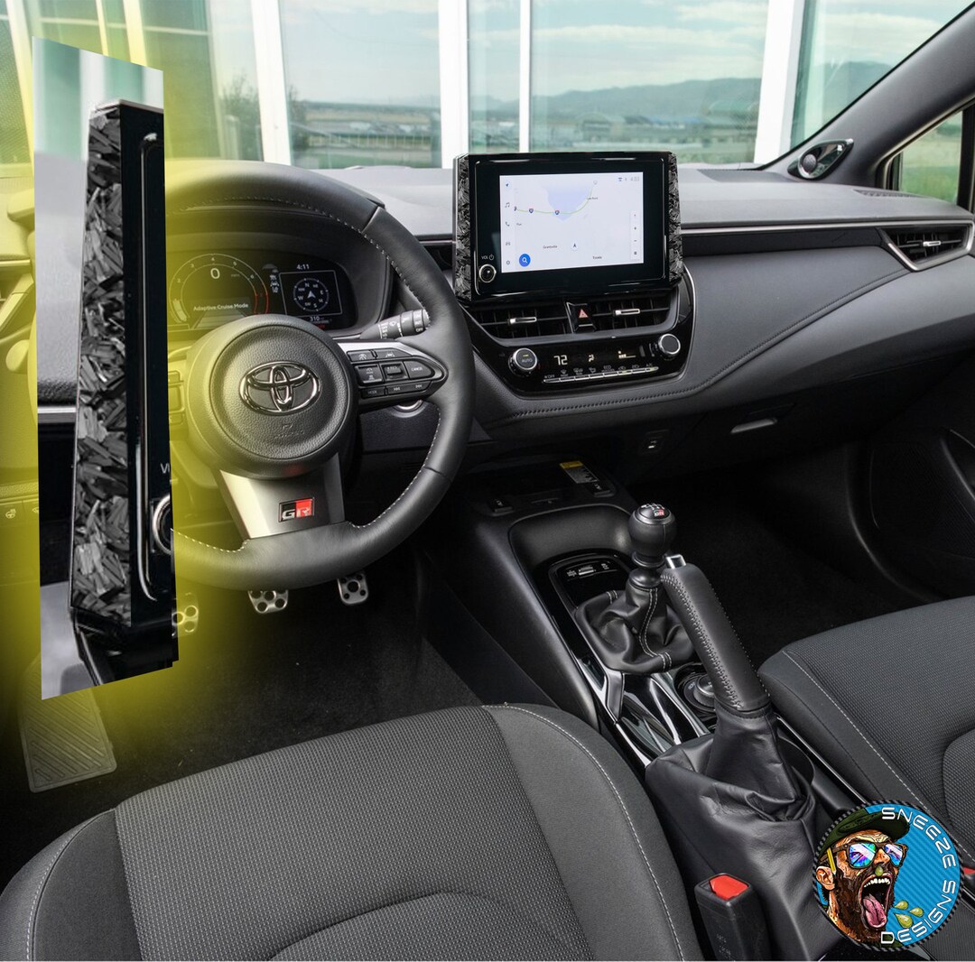 GR Corolla Overlay Touch Screen Pillar Overlay Sticker Vinyl Decal ...