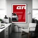 GR Corolla Poster Artwork Automotive Digital Download - (OR) - Prints ...
