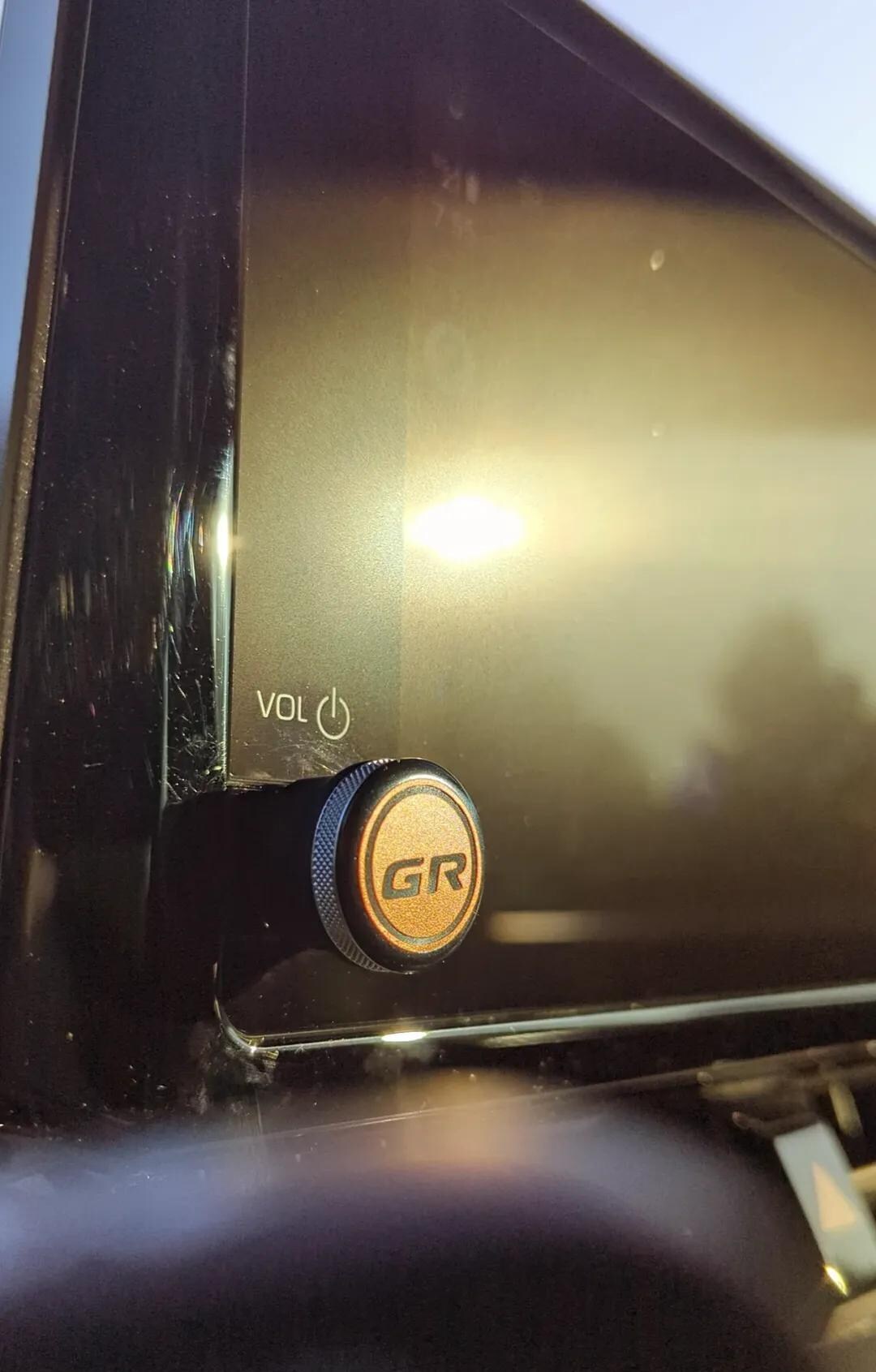 OEM Replacement GR Corolla Volume Knob (larger Diameter) - Textured ...