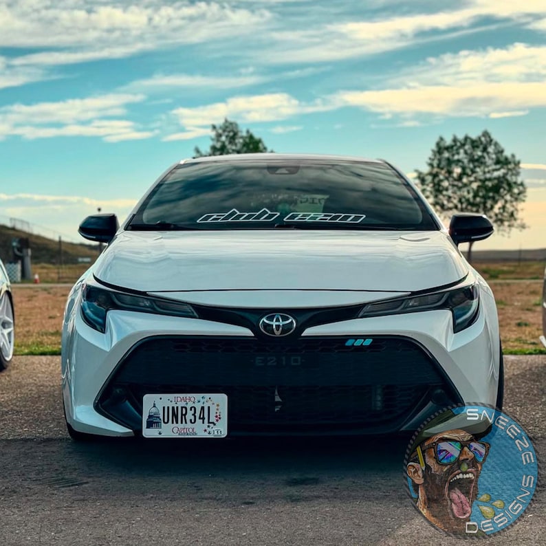Toyota Corolla License Plate Bracket Relocation Kit - (set of 2) [2019 ...